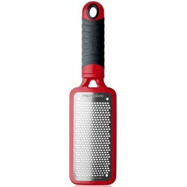 Rachael Ray Stainless Steel Multi-Grater with Silicone Handles, Red ...