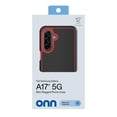 onn Slim Rugged Phone Case for Samsung Galaxy A17 5G - Red/Black ...