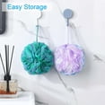 Livhil Shower Loofah Sponge 4 Pack, Bath Sponge Shower Pouf for Men ...
