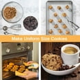 1pc Mini/ Medium/ Large Cookie Scoop, Food Grade Stainless Steel Cookie ...