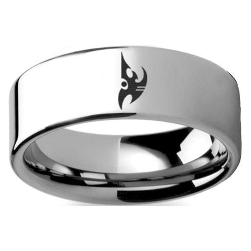 Starcraft 2 Legacy of the Void Protoss Symbol Polished Tungsten ...