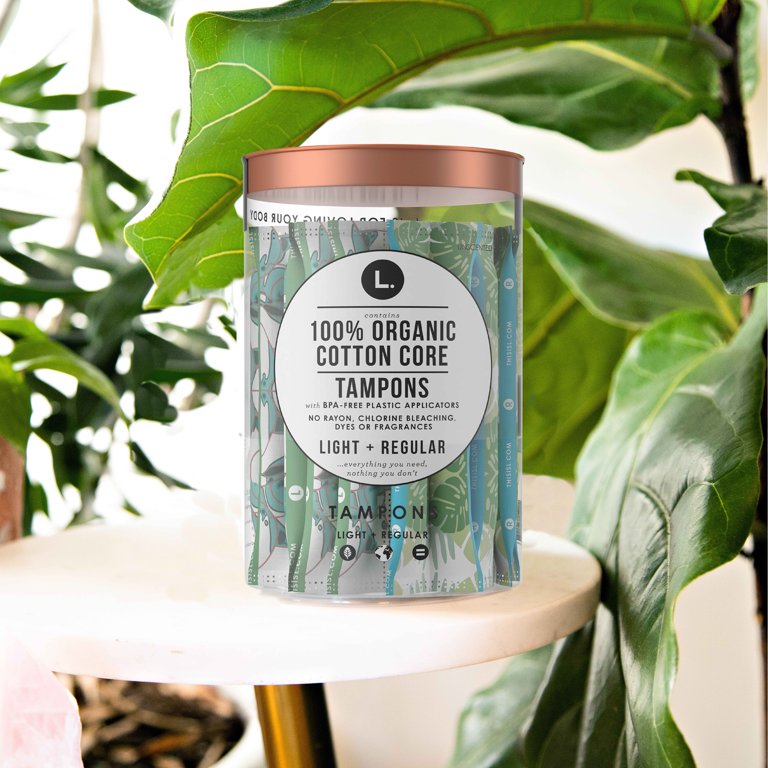 Light Flow Organic Tampons | Shelly Lighting