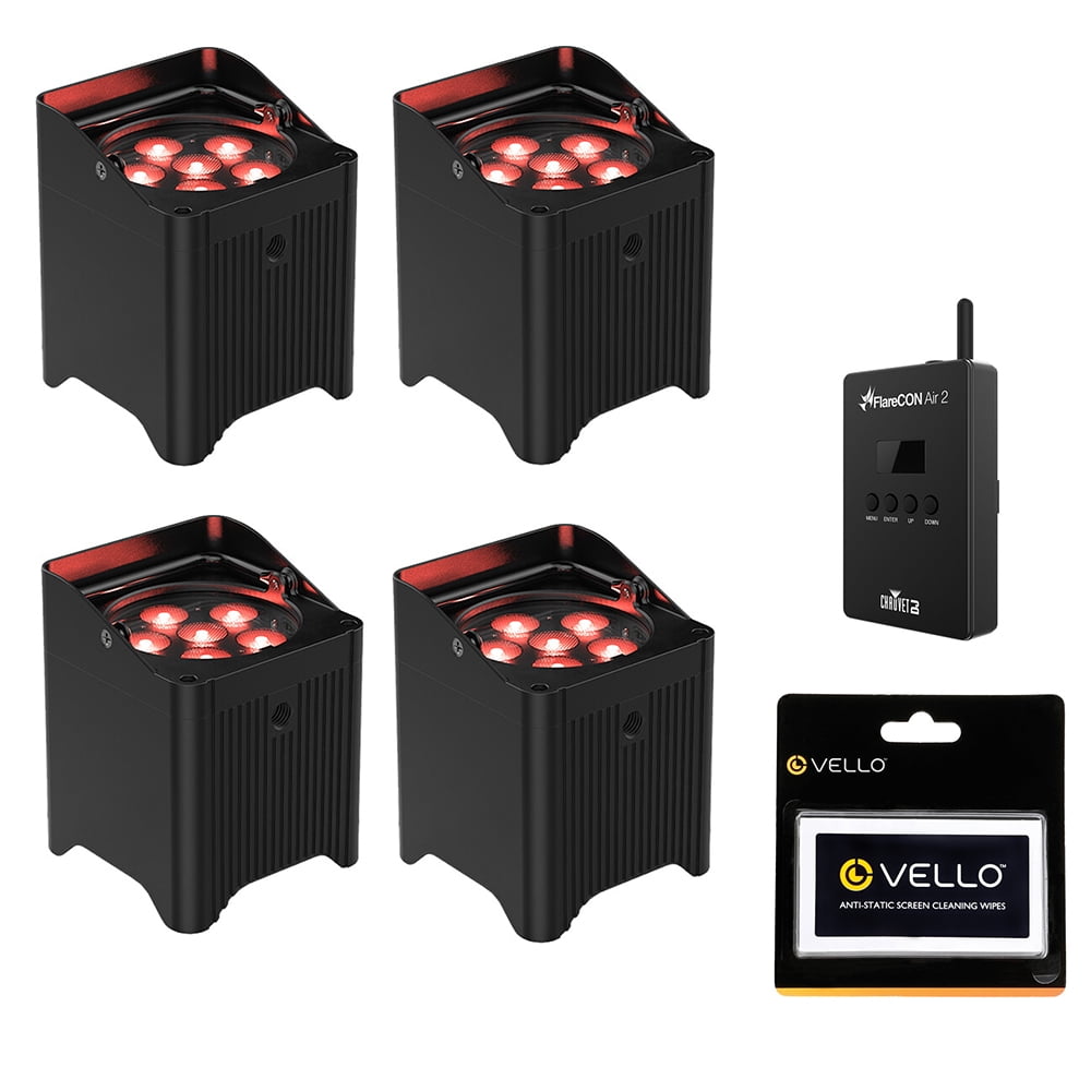 CHAUVET DJ Freedom Par T6 Battery-Powered RGB LED PAR with Wireless DMX ...