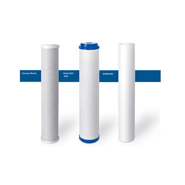 DUAL BIG BLUE WATER FILTERS HOUSING 4.5" X 20" 1"NPT - Walmart.com
