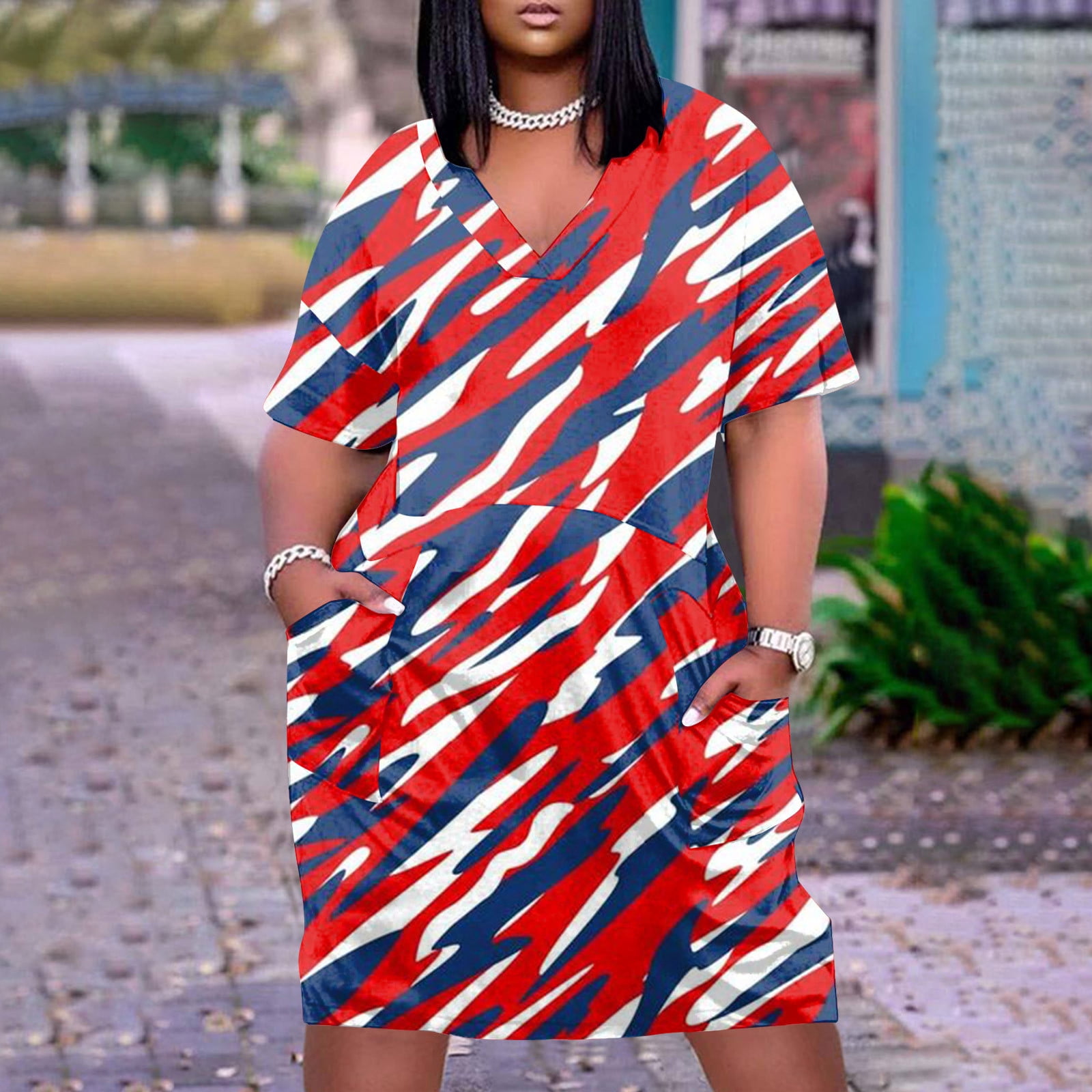 HIMIWAY Summer Dresses for Women 2023 Women's Skirts Plus Size Dress ...