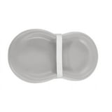 Keekaroo Peanut Changer, Gray, Made in USA, Fully Waterproof, Easy-to ...