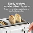 4 Slice Toaster with Extra Wide Slots for Bagels, Cool-Touch Walls ...