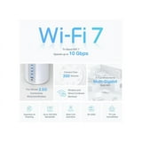 TP-Link WiFi 7 BE10000 Mesh System | 10 Gbps, 4x2.5G Ports, 4x Antennas ...