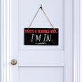 That's A Terrible Idea. I'm In. 5" x 10" Hanging Wall or Door Sign ...