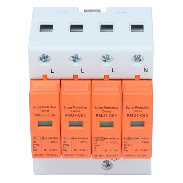 Surge Arrester Device,4P Surge Protective Device Surge Arrester ...