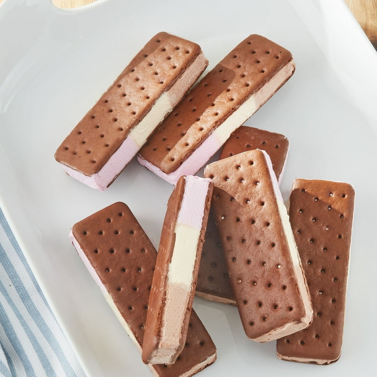 Neapolitan Ice Cream Sandwich Recipe