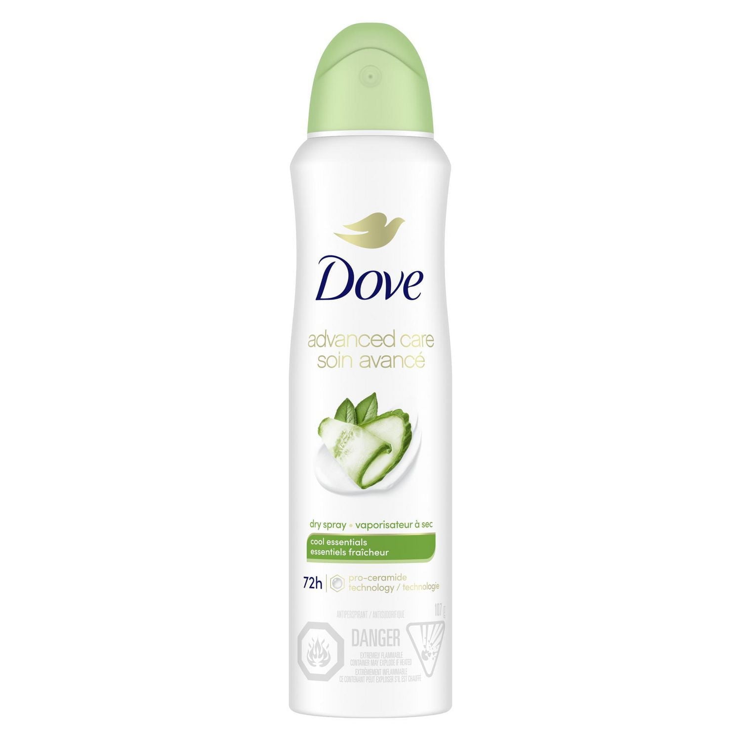 Click here for Dove Advanced Care Cool Essentials Dry Spray Antip... prices