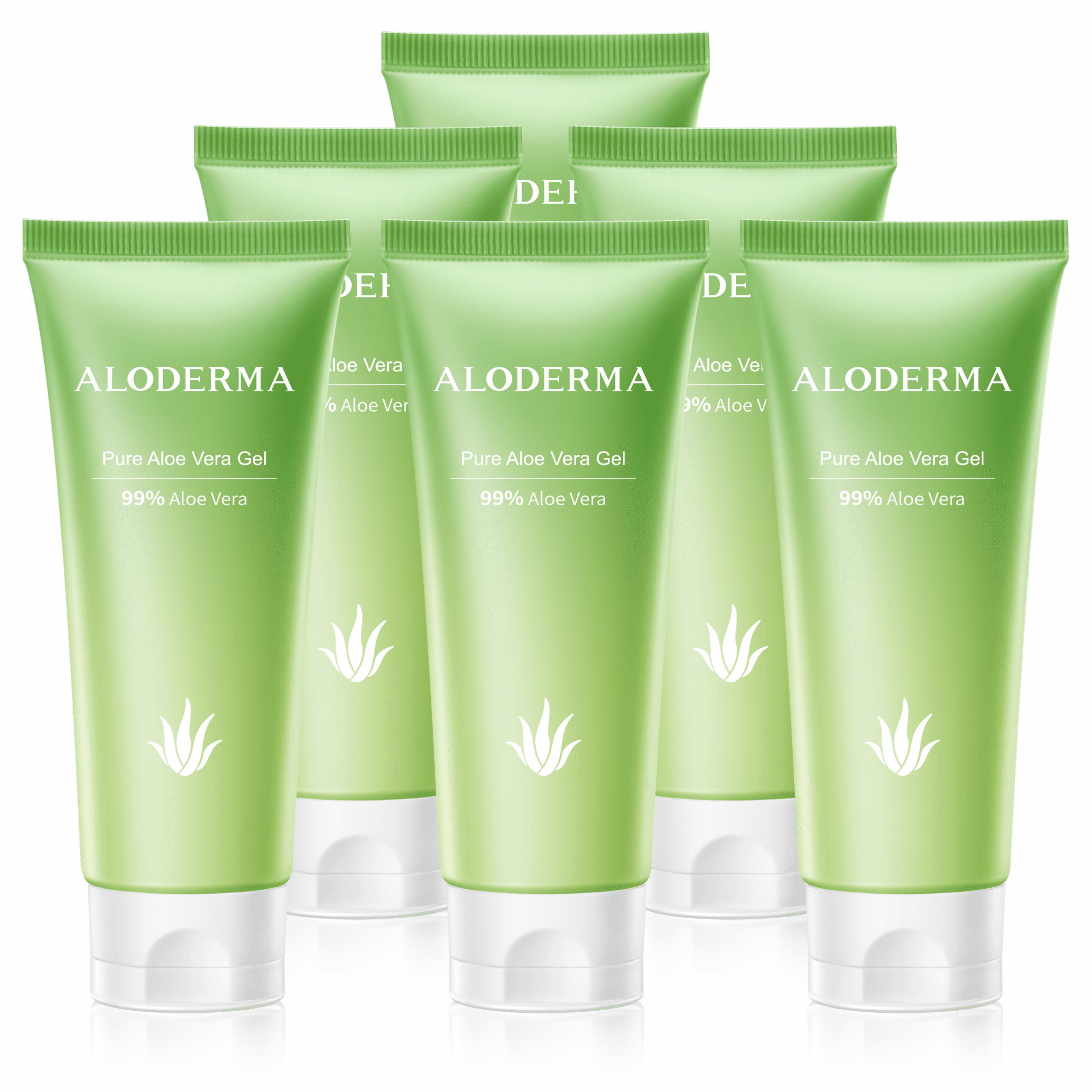 Aloderma 99% Organic Aloe Vera Gel, Bottled within 12 Hours of Harvest ...