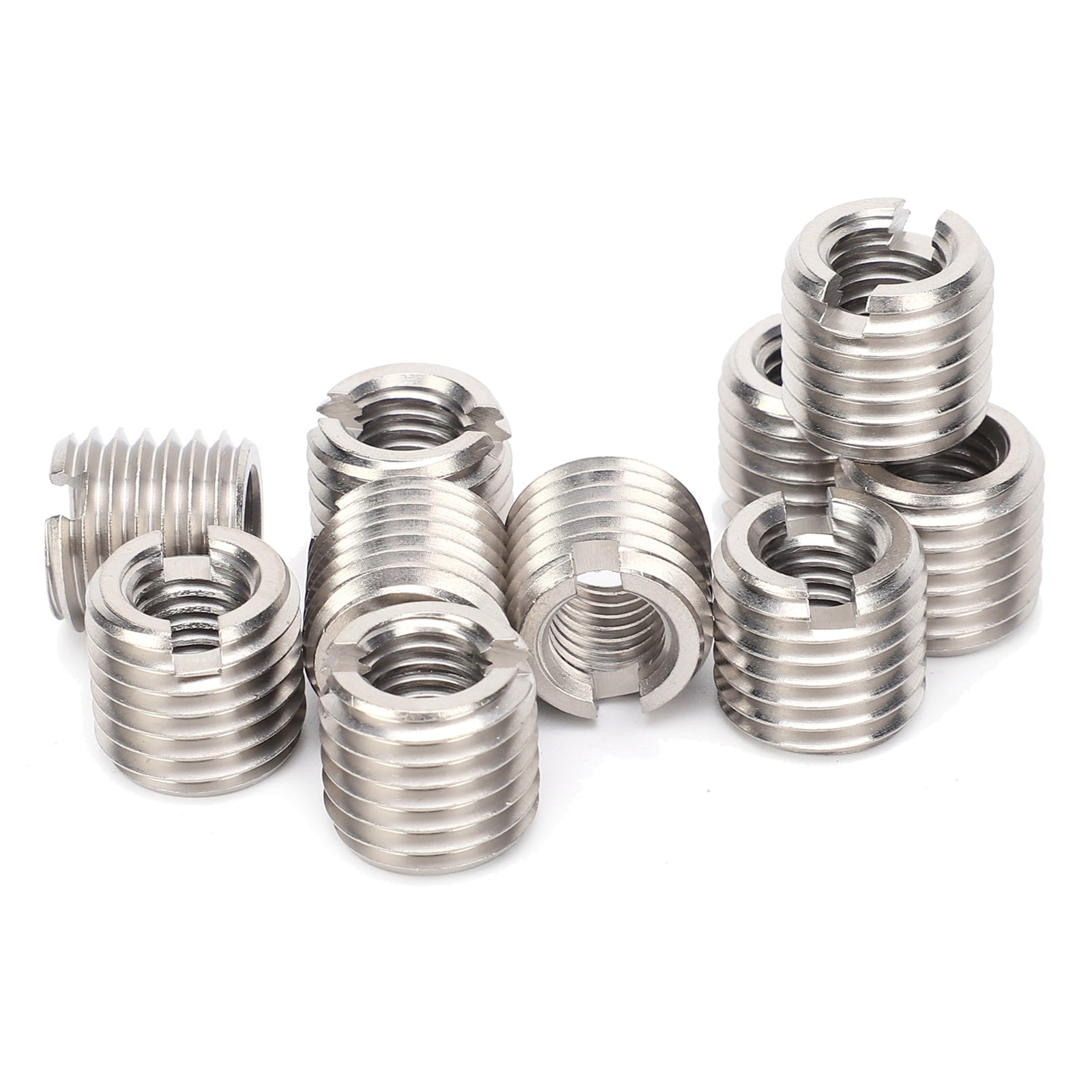 Herramienta de reparación de roscas, 10 piezas de insertos de rosca ...