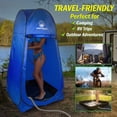 Wakeman Outdoors 39.5” Foldable Portable Shower Pan Base Floor with ...
