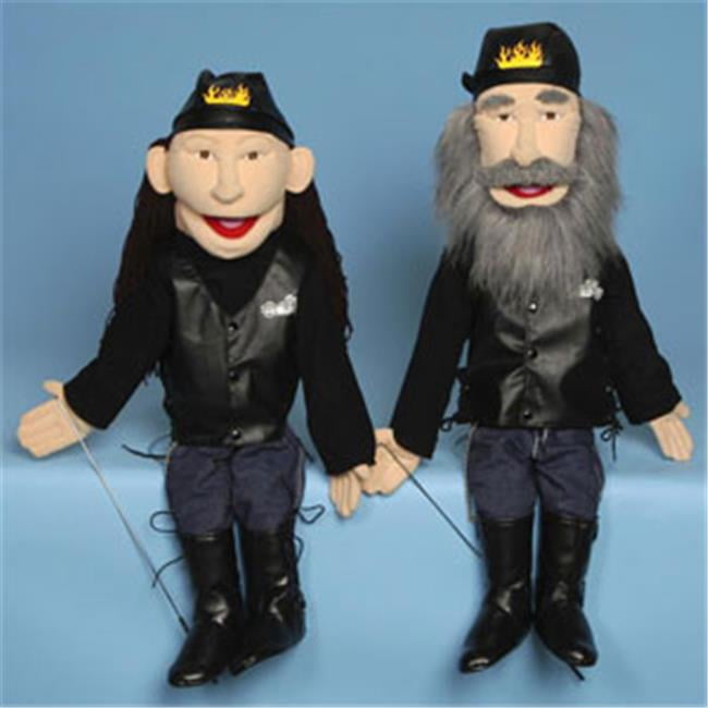 Sunny Toys GS2814 28 inch Biker - Female In Leather Jean, Sculpted Face ...