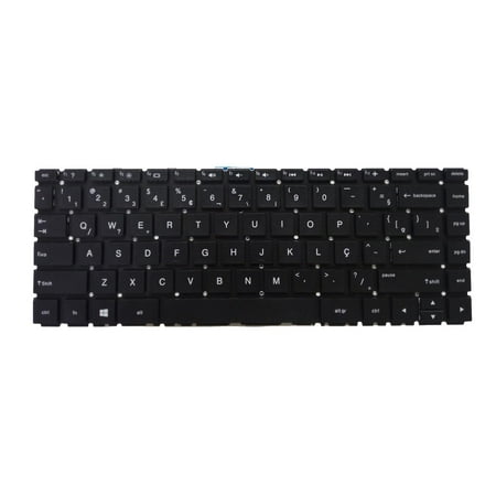 Replacement Keyboard, BR Brazil Black for Pavilion x360 14-Bf 14T 14-Bs ...