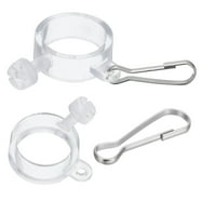 2 Pack Flag Pole Rings, Plastic Rotating Flagpole Flag Mounting Rings ...