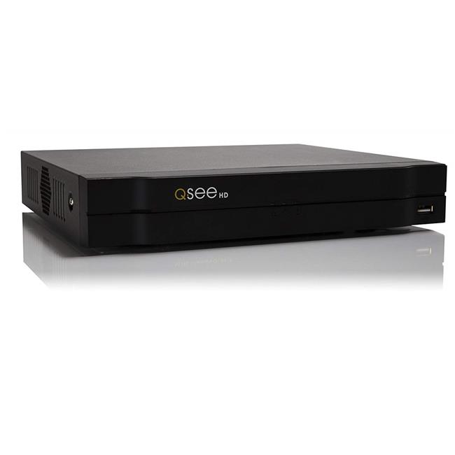 Q-See QC998-4GG-2 8 Channel 4K Analog HD DVR with 4 4K Pir Cameras & 2 ...