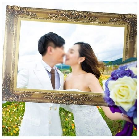 DIY Paper Picture Frame Cutouts Antique Photo Booth Props for Wedding ...