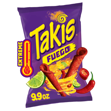 Takis Fuego Rolled Tortilla Chips - Hot Chili Pepper & Lime - 1 - 1.98 ...