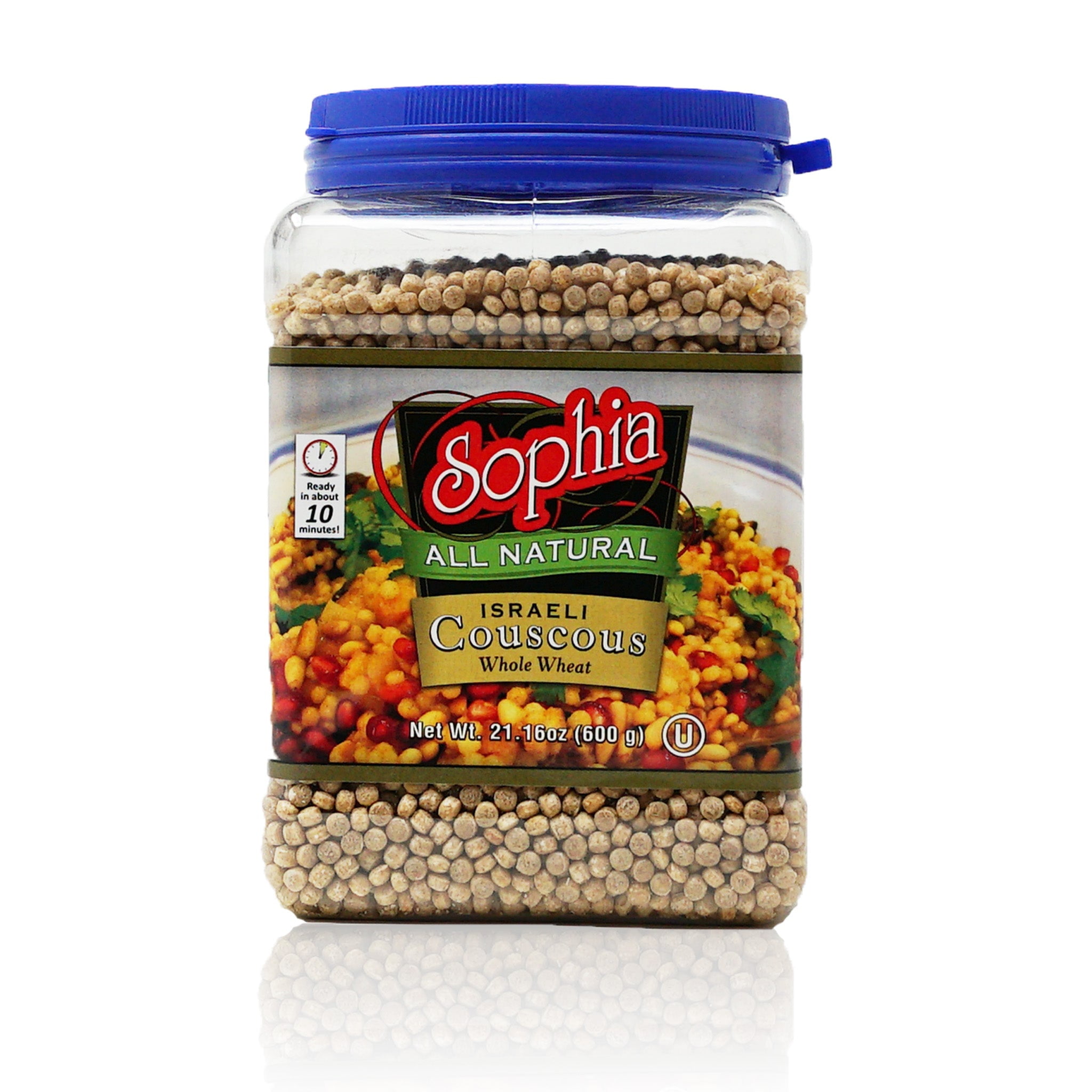 Sophia Couscous - Israeli Toasted Pearl Couscous Whole Wheat - Walmart.com