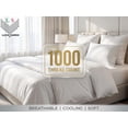 100% Viscose from Bamboo Fitted Sheet Only - Alaskan King Size - 1000 ...