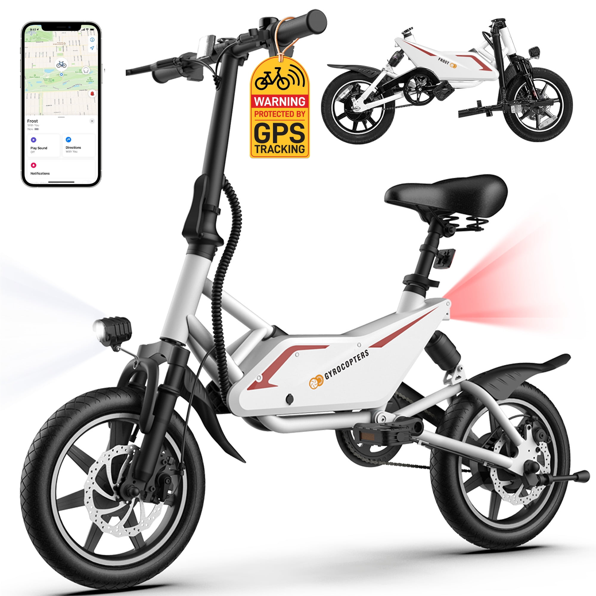 Click here for Gyrocopters Frost Electric City Bike 350 W Motor... prices