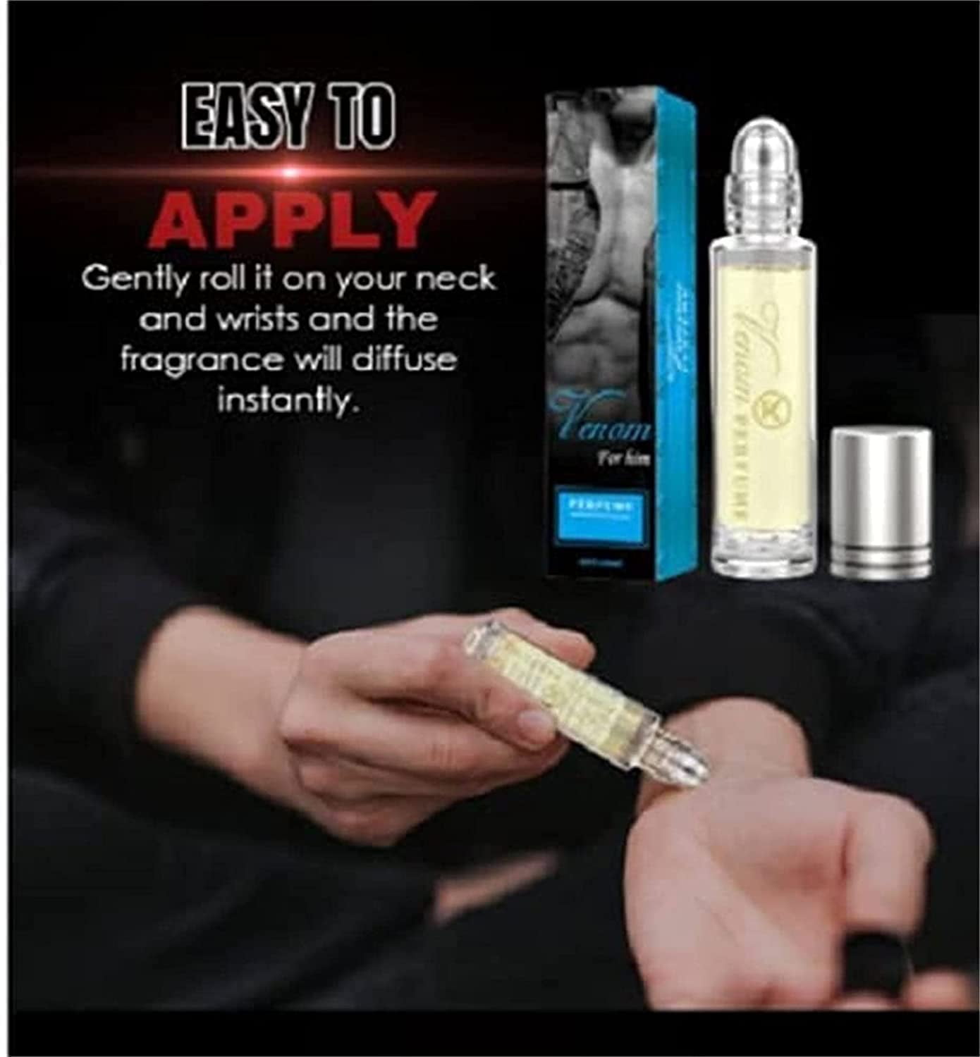 Roller Ball Perfume,Roll-On Pheromone Fragrance for Men and Men,10ml ...