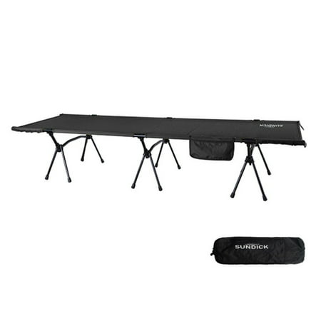Folding Camping Cot with Leg Extenders Portable Camping Cot Outdoor Bed ...