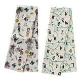 Netflix Stranger Things Cotton Fabric & Patch Diy Kit, 5 Patches And 2 ...