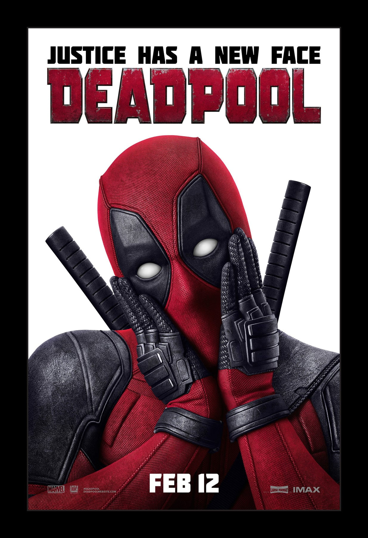 DEADPOOL - 11x17 Framed Movie Poster - Walmart.com