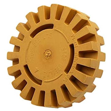 TOTMOX 25MM Heavy Duty Rubber Eraser Wheel - Rubber Pneumatic Degumming ...