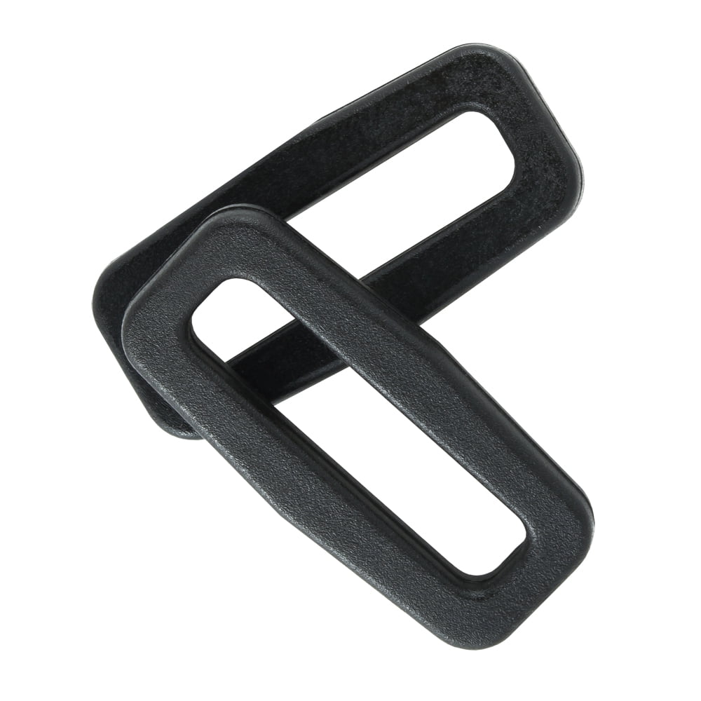 DuraGrip® Brand - 1" Black Rectangular Plastic Rings - Walmart.com