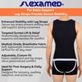FlexaMed Scrotal Support Brace, Adjustable Suspensory with Leg Straps ...