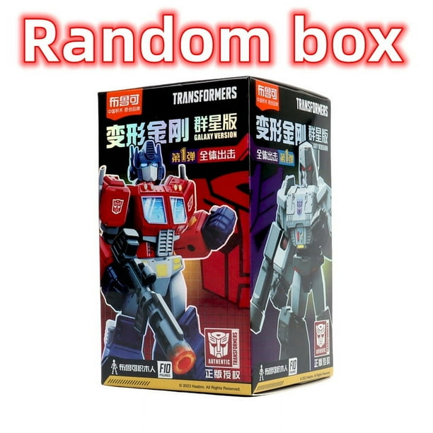 Figuras de acción originales de Transformers Optimus Prime Bumblebee Shockwave, bloques de ...