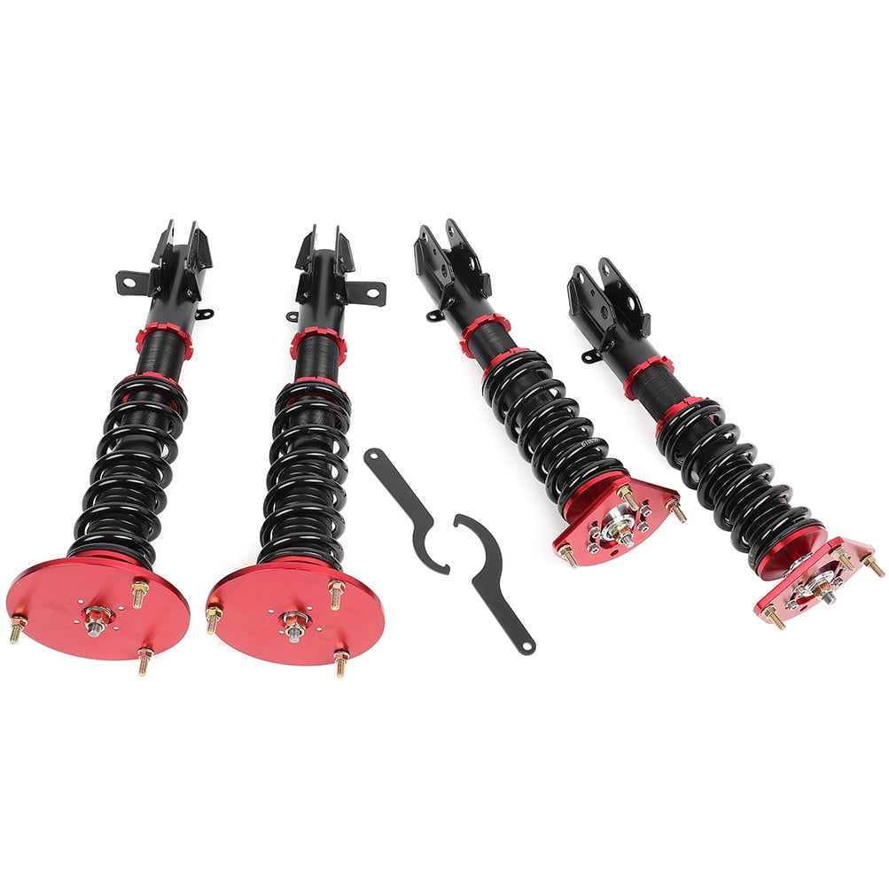 Coilover Struts Suspension Kit Coilover Shocks Full Set Adjustable ...