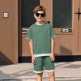 Afdoent Boys Clothing Sets Kids Casual Outfit Soft Comfortable Short ...
