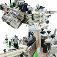 INTSUPERMAI Desktop Position Labeler Automatic Sticker Round Bottle ...