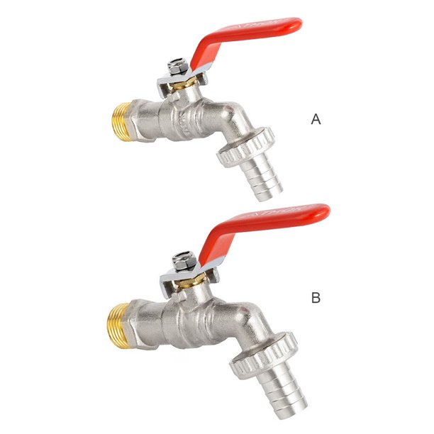 tredstone Garden DN15 Brass Ball Valve with Rotary Handle Hose ...
