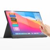 "Rehisk 15.6"" Large Touch Screen Travel External Laptop Monitor, 1080P ...