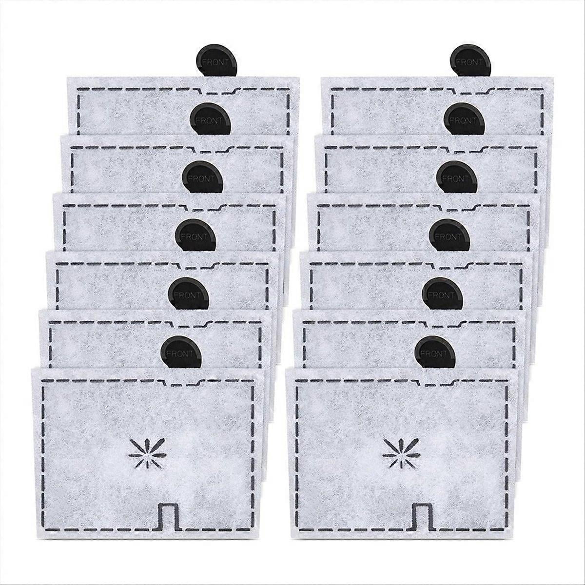 12Packs Small Filters Cartridges for Aqueon QuietFlow Power Filter ...