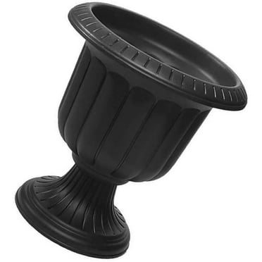 Tusco Products (#TUSUR01BK) Outdoor Urn, 17-Inch, Black - Walmart.com