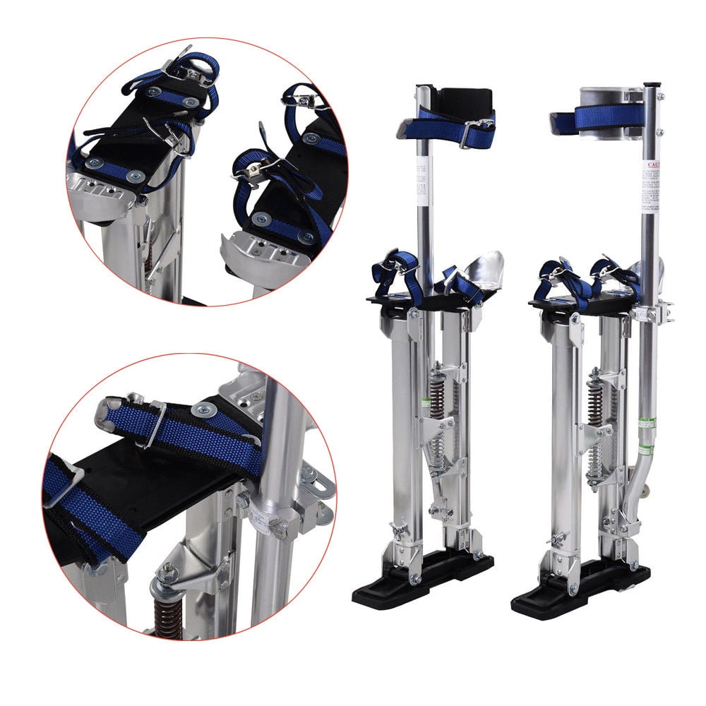 Ktaxon Adjustable Drywall Stilts, Aluminum Tool Stilt For Painting ...