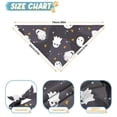 Halloween Trick or Treat Candy Dog Bandana Set of 2, Spooky Adjustable ...