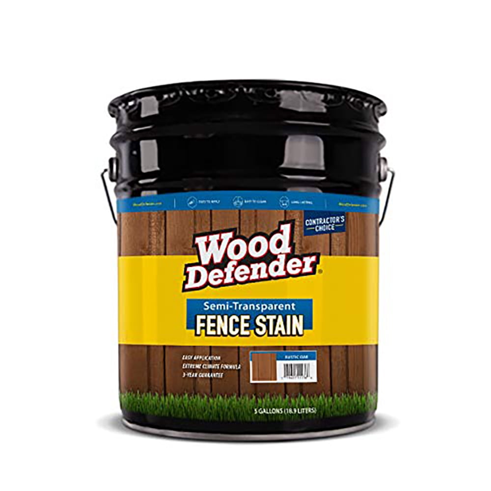 Wood Defender Semi-transparent Fence Stain GOLDEN ROD 5-gallon ...