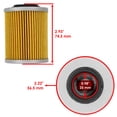 Caltric Oil Filter for Ski Doo Skandic V-800 Legend Expedition 2007 ...