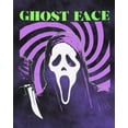 Scream Ghost Face Men's Spinning Illusion Character Design Adult Short ...