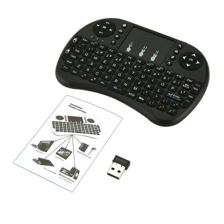 2.4GHz 92 Keys Wireless Keyboard with Touchpad Mouse for Android TV Box ...