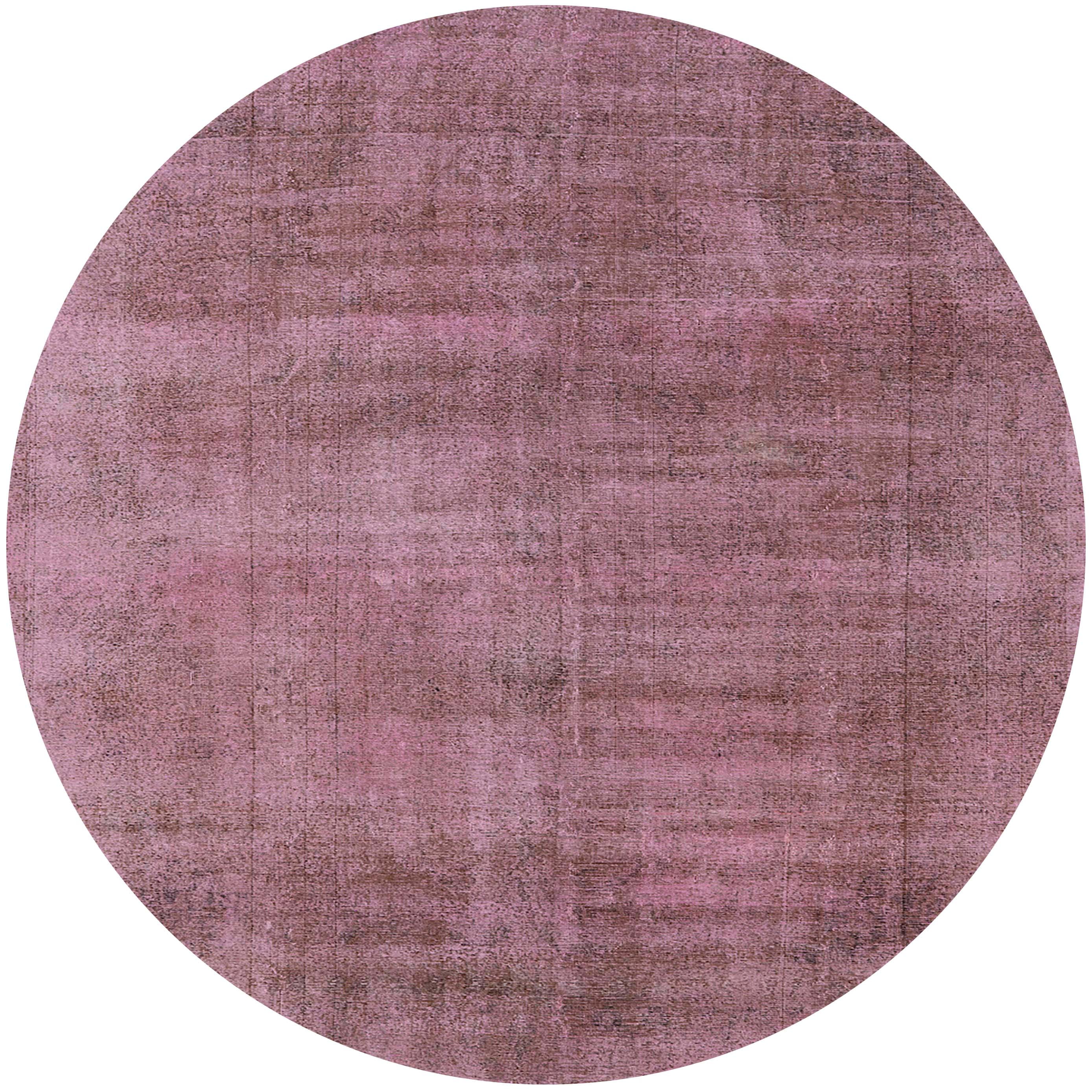 Ahgly Company Indoor Round Mid-Century Modern Pale Violet Red Pink ...